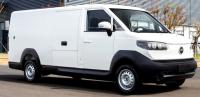 China New Gonow 7m3 Electric Cargo Van Logistics Goods Utility Electric Vehicle for sale