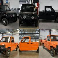 China 2 Seater Electric Mini Pickup Truck Right Hand Drive New Design for sale