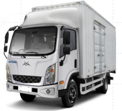 China 310KM Range Closed Van Truck 100KM/H Pure Electric Light Truck for sale