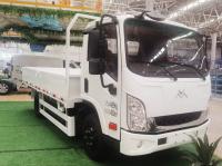 China 4.5T 4.15 Meter Single Row Pure Electric Cargo Van EV Fence Transport Vehicle 80.64kWh for sale