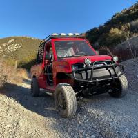 China 80km/H 240ah Lithium Battery EV Pickup Truck Electric Mini Truck Pickup With Flatbed for sale