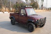 China Lithium Battery Powered 4x2 Pickup Truck Mini 2 Seat Fully Electric Pickup for sale