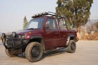 China Lithium Battery Powered 4x2 Pickup Truck Mini 2 Seat Fully Electric Pickup for sale