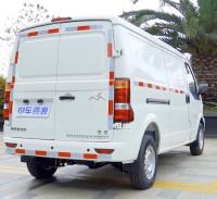 China Micro Middle Electric Cargo Van 5.0m3 5.7m3 Container 220KM Mileage for sale