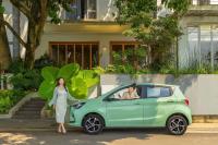 China Four Wheel EV Hatchback Electric Vehichle Family Sedan Battery Car 55 KW for sale