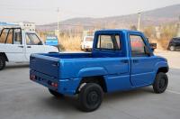 China Low Speed EV Pickup Trucks Electric Car Mini Pickup Trucks Adult EV Pure Battery Range Truck for sale