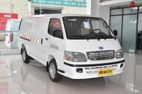China Skywell Two Seats Electric Cargo Van Four Wheels Mini Transport 90km 2890mm for sale