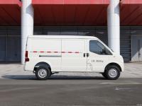 China Hydraulic Brake Commercial Electric Cargo Van With Lishen Lithium Energy Battery for sale
