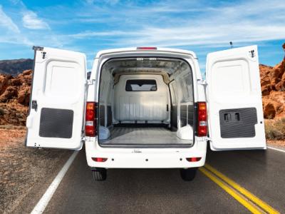 China Efficient Electric Cargo Van With Mechanical Key 2550×1485×1320 Container Size for sale