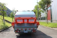 China Special Transport Vehicle With 12m3 Effective Volume Of Garbage Bin for sale