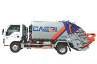 China Special Transport Vehicle With 12m3 Effective Volume Of Garbage Bin for sale