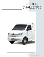China Transporting Goods 4 Wheel Battery Electric Truck With Remote Monitor 1590kg for sale
