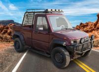 China Disc Front Brake EV Pickup Truck With 300kg Load 4 Wheel Electric Car for sale