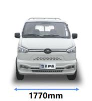 China DC Fast Charging 0.8h Ordinary Temperature 80% Electric Pickup Trucks With Halogen Headlamps for sale
