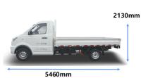 China DC Fast Charging 0.8h Ordinary Temperature 80% Electric Pickup Trucks With Halogen Headlamps for sale