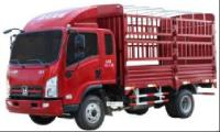 China Hot Sale Efficient CASC Diesel 4.5T Light Fence Truck 4*2 Rear Wheel Drive Delivery Truck for sale