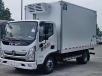 China High quality Diesel Oil Fuel Type 4X2 Refrigerated midified Truck with refrigerated box for sale
