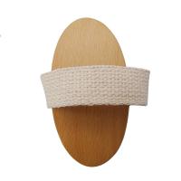 China Massage Function Yellow Dry Wet Body Brush Soft Bristles Natural Exfoliation Dead Skin Smooth Cellulite Slow Down Aging Stimulate Lymph and Blood Flow for sale