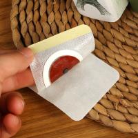China 30pcs Magnet Body Slim Patch Navel Belly Slimming Patches Weight Loss Burning Patches For Fat Firming Stickers White Red for sale