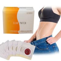 China 30pcs Magnet Body Slim Patch Navel Belly Slimming Patches Weight Loss Burning Patches For Fat Firming Stickers White Red for sale