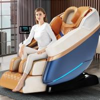 China PU Leather and Sponge Fashion Luxury Smart Whole Body Massage Chair Automatic Air Bag Massager for Beauty Salon Body Spa for sale
