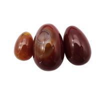 China Regional Feature Yoni Eggs Red Agate Natural Gemstone Jade Eggs For Women Kegel Exercise for sale