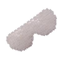 China Rose Quartz Eye Mask Natural Remedy for Better Sleep and Relief of Eye Fatigue for sale