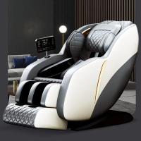 China Smart Electric Whole Body Massage Chair Automatic 4D Massager Multifunction Household Health Care Black for sale