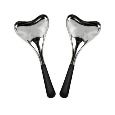China Stainless Steel Cooling Facial Ice Globes for Face Beauty Luxury Gold/Silver Cryo Globes for sale