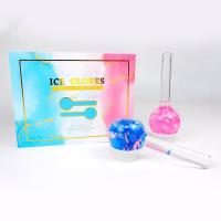 China Customized Logo Availabled Facial Ice Globes for Facial Massage Roller Gua Sha Anti-Freeze Liquid to Reduce Pores Wrinkles for sale