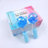 China Customized Logo Availabled Facial Ice Globes for Facial Massage Roller Gua Sha Anti-Freeze Liquid to Reduce Pores Wrinkles for sale