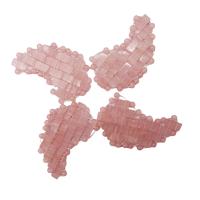 China Face Mask 100% Natural Rose Quartz Mini Eye Covers for Facials Puffy Eyes Headaches Migraines Sleeping Eye/Face Mask for sale