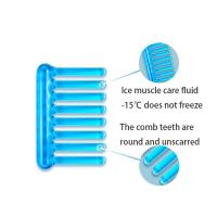 China 2024 Popular Gua Sha Lady Comb Black/Blue Massage Comb for Long Hair Maintenance and Dual-Function Ice Muscle Beauty for sale