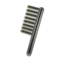 China 2024 Popular Gua Sha Lady Comb Black/Blue Massage Comb for Long Hair Maintenance and Dual-Function Ice Muscle Beauty for sale