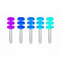 China Gourd-shaped Beauty Ice Globes Facial Roller Cooling Globes for Face Neck Eye Circle Skin Care Massage Tools Reduce Puffiness for sale