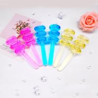 China Gourd-shaped Beauty Ice Globes Facial Roller Cooling Globes for Face Neck Eye Circle Skin Care Massage Tools Reduce Puffiness for sale