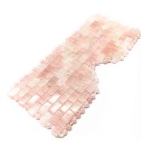 China Customizable Style Natural Jade Facial Mask for Beauty and Rose Quartz Face Eye Mask for sale