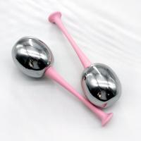 China Customized Logo Availabled Stainless Steel Ice Face Globes for Women Face Eyes Beauty Cryo Sticks Roller Gua Sha Freeze Tools for sale