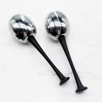 China Customized Logo Availabled Stainless Steel Ice Face Globes for Women Face Eyes Beauty Cryo Sticks Roller Gua Sha Freeze Tools for sale