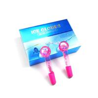 China Facial Massage Cooling Globe Borosilicate Glass Ice Globes for Facials Roller Ball Spa Face Lift Beauty Skin Care for sale