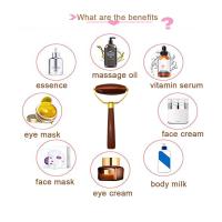 China Agate Face Gua Sha Roller Body Skin Care Stone Facial Massager for Women to Relieve Stress and Eye Puffiness for sale
