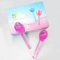 China Cold Face Globes Ice Balls Facial Massager for Puffy Eyes and Dark Circles Diamond Shape Logo Customized Logo Availabled for sale
