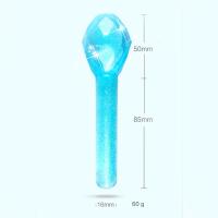 China Cold Face Globes Ice Balls Facial Massager for Puffy Eyes and Dark Circles Diamond Shape Logo Customized Logo Availabled for sale