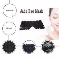 China 16*9cm Eco-friendly Natural Jade Facial Mask and Rose Quartz Face Eye Mask Beauty Essential Double Pack for sale