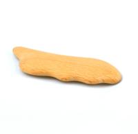 China Wooden Gua Sha Body Neck Shoulders Leg Massage Tool 18.5cm*8.5cm*2cm for Personal Health Care for sale