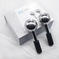China Facial Massager for Cooling and Reducing Dark Circles Stainless Steel Ice Globes for sale