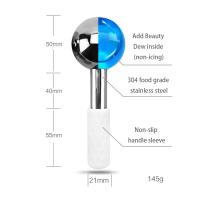 China Facial Massager for Cooling and Reducing Dark Circles Stainless Steel Ice Globes for sale