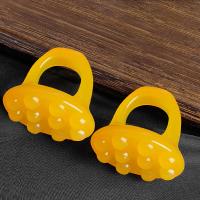 China ISO9001 Certified Resin Facial Lifting Massager for Body Beauty Gua Sha Tool and Manual Abdominal Slimming Meridian Massage Brush for sale