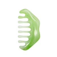 China ISO9001 Certified Resin Gua Sha Massager Comb for Scalp Care and Acupoint Therapy Beeswax for sale