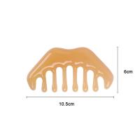 China ISO9001 Certified Resin Gua Sha Massager Comb for Scalp Care and Acupoint Therapy Beeswax for sale